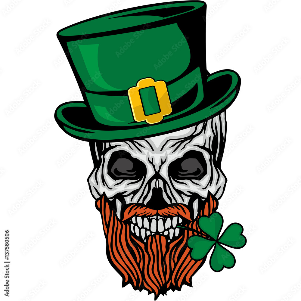 Irish Skull Designs