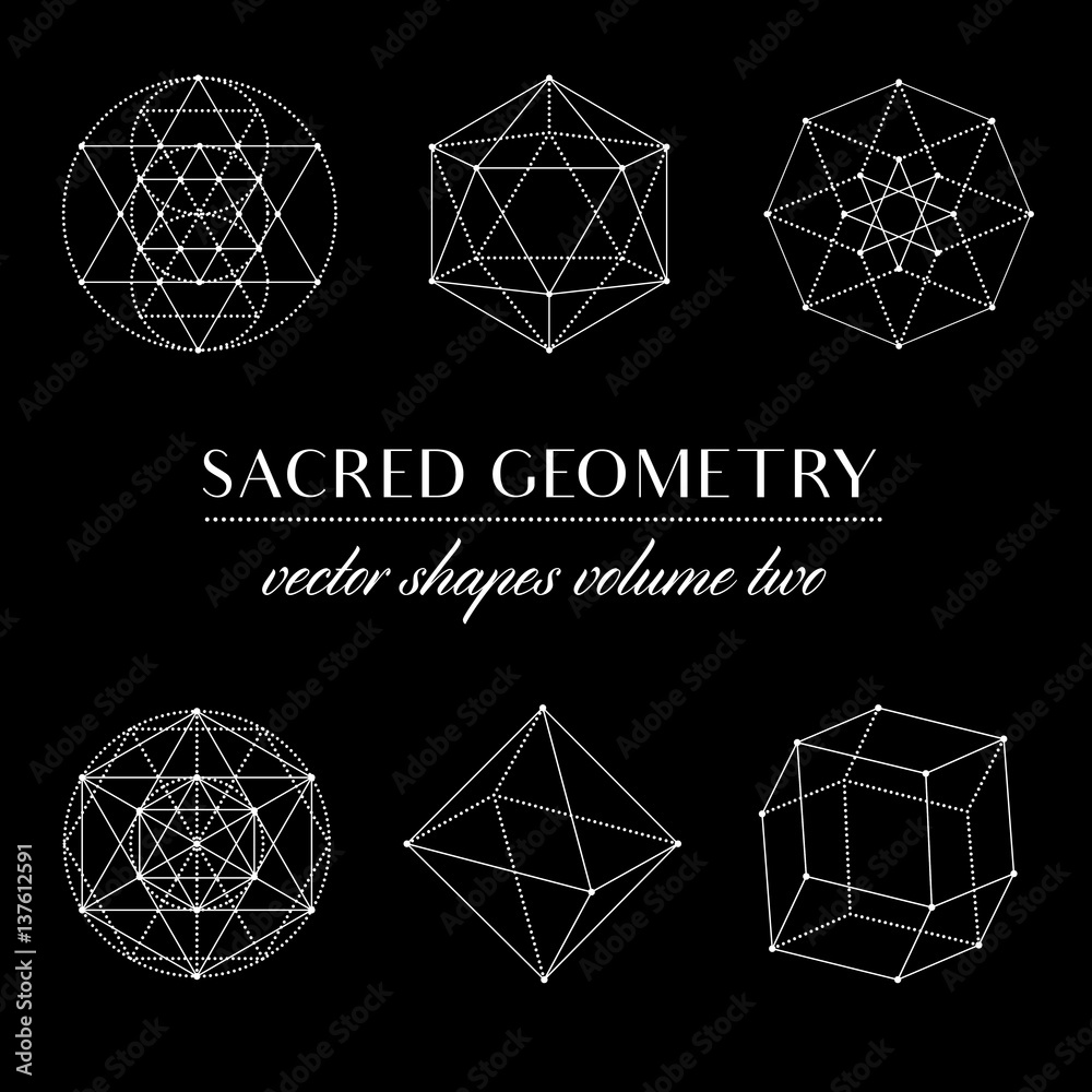 Sacred Geometry Volume Two Stock Vector | Adobe Stock