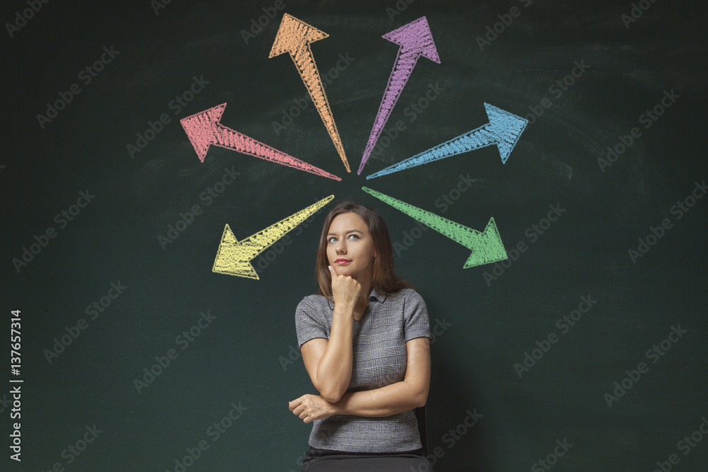 Concept of decision making Stock Photo | Adobe Stock