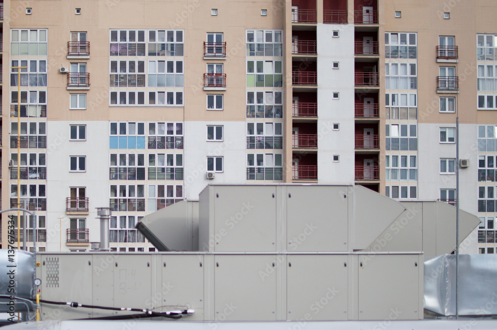 Poster Air Handling Unit (rooftop) for the central ventilation system ...
