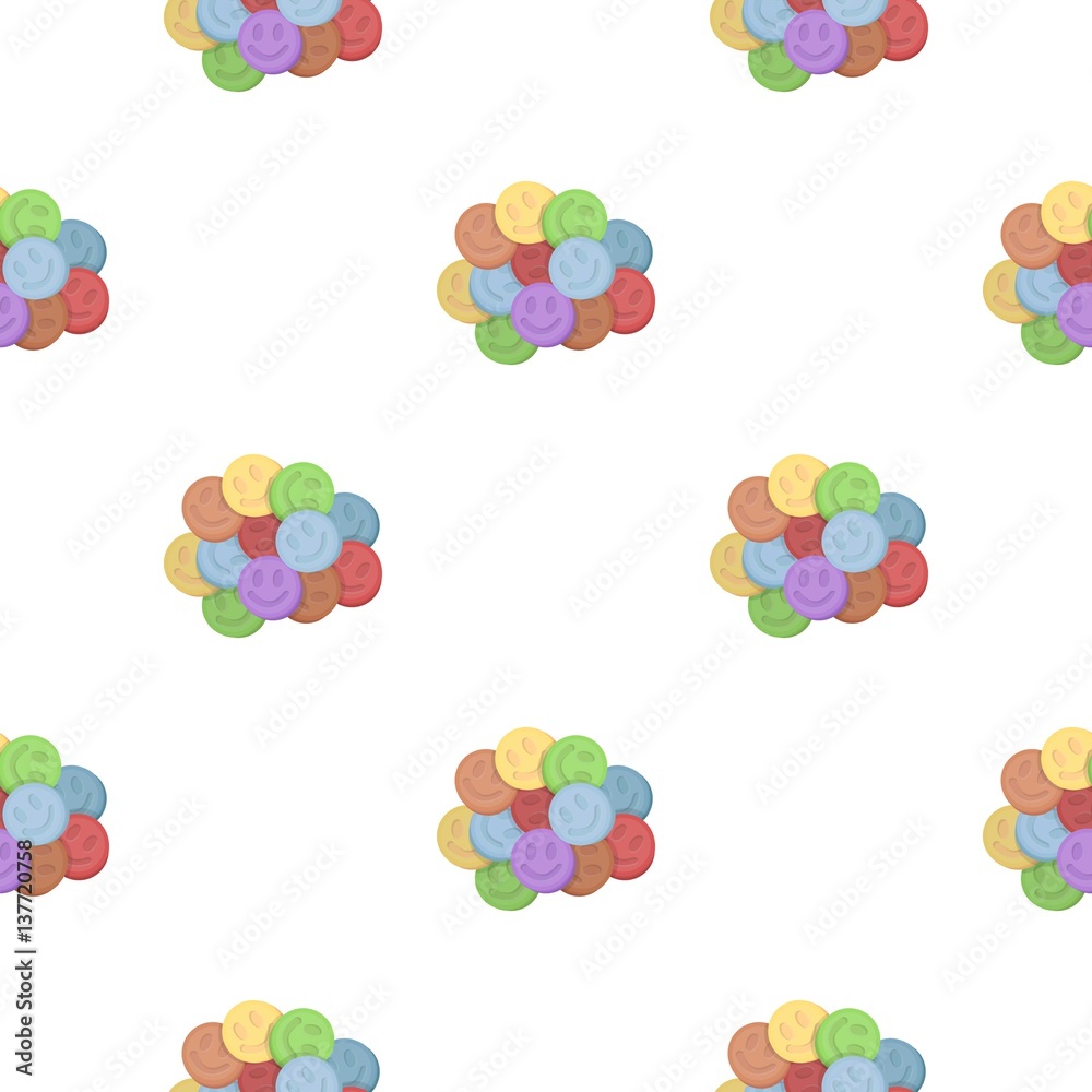 Ecstasy icon in cartoon style isolated on white background. Drugs ...
