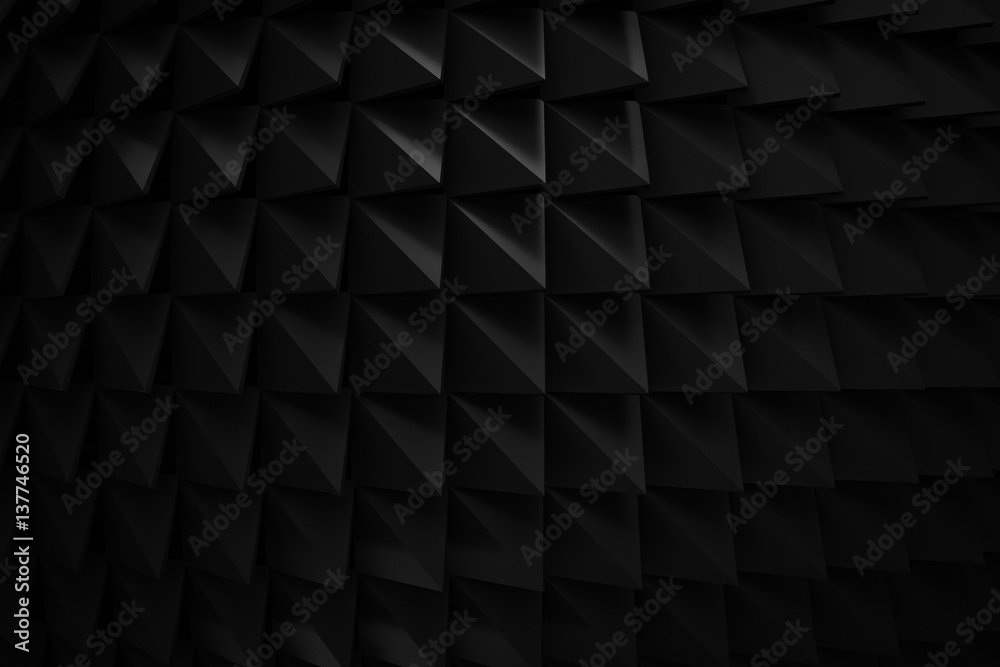 abstract black scale background 3d render Stock Illustration | Adobe Stock