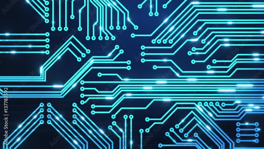 Circuit Board animations: Modern Full HD After Effects animation with ...