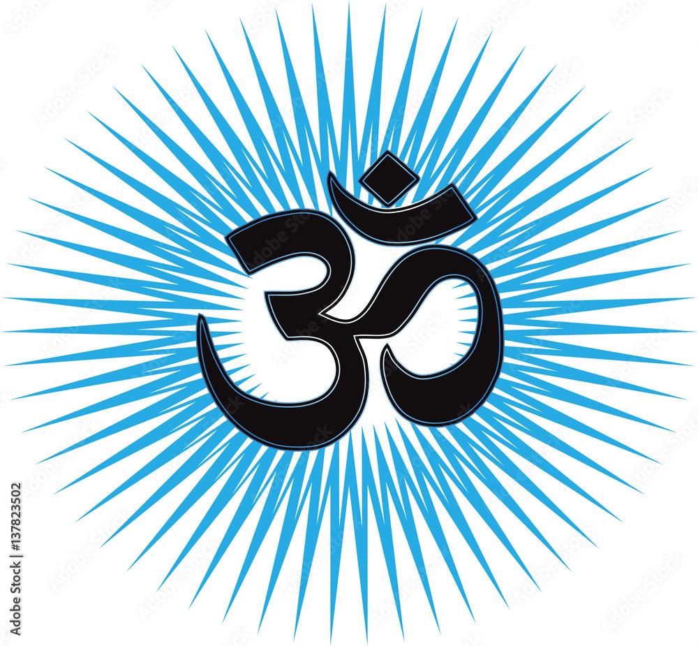 The most important symbol in Hinduism – Om, transparent background ...