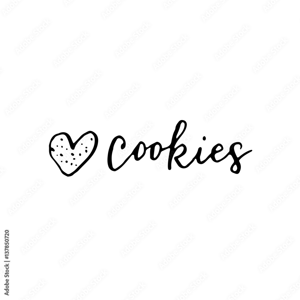 Vector vintage bakery hand lettering logo, badge. Typography design ...