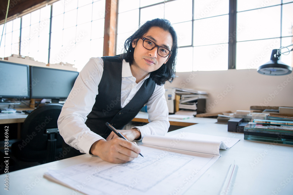 Busy asian male professional business executive creative professional ...