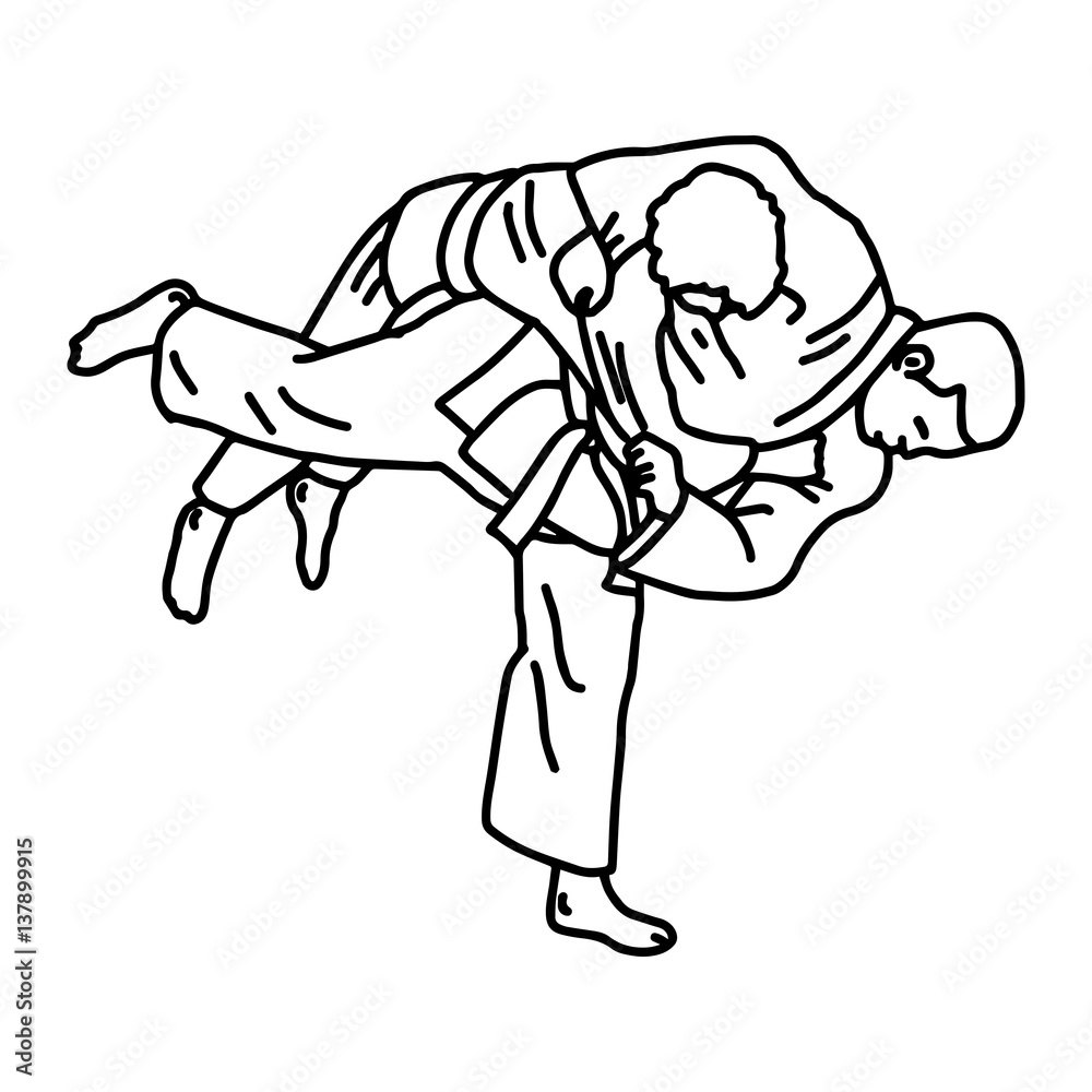 Judo Drawings