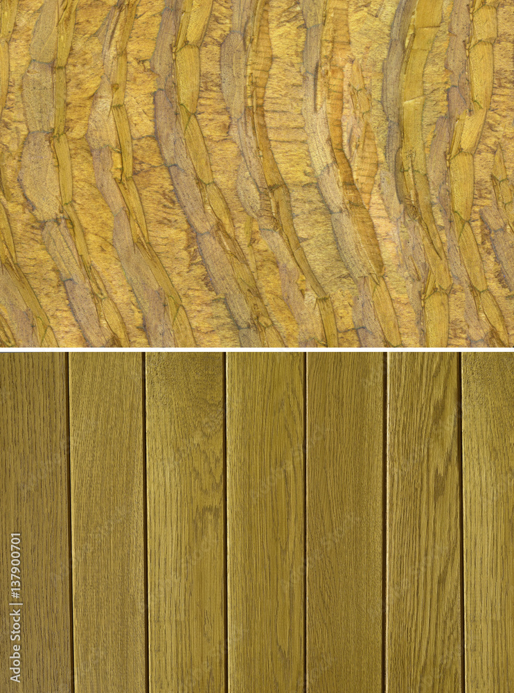 Wood texture. Lining boards wall. Wooden background. set. pattern ...
