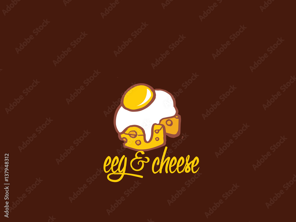 cheese logo Stock Vector | Adobe Stock