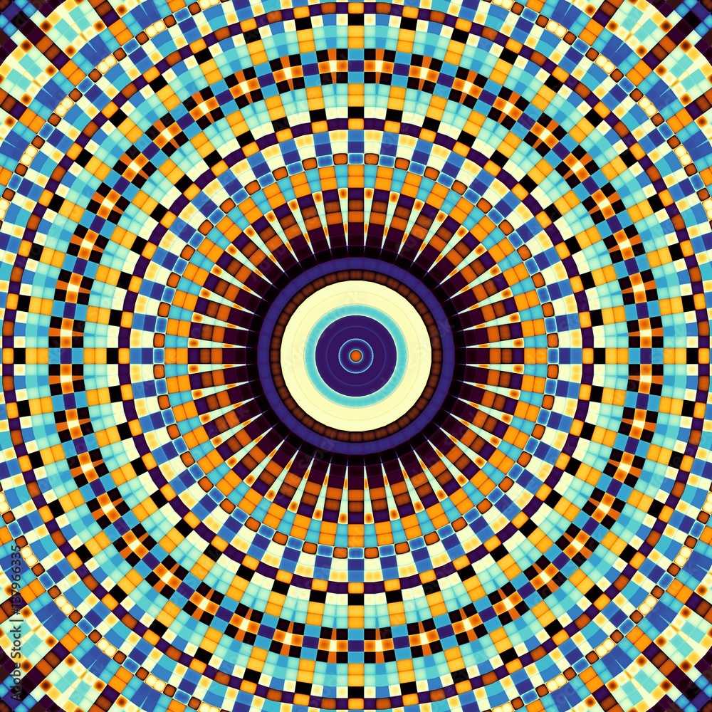 Abstract round pattern ilustración de Stock | Adobe Stock