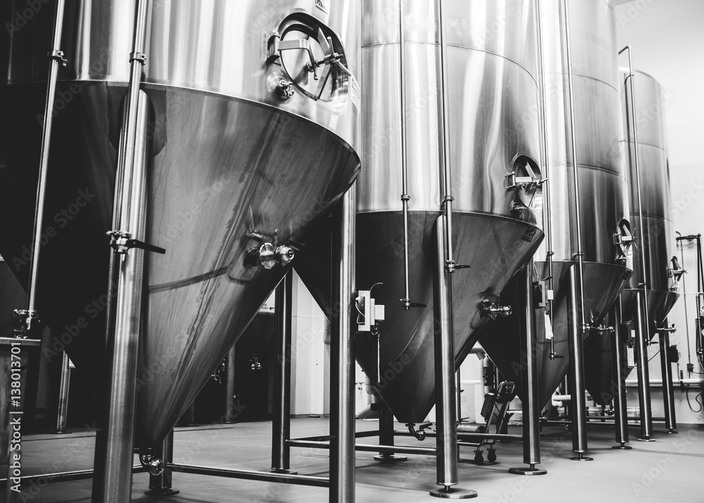 Beer Tanks Stock Photo | Adobe Stock