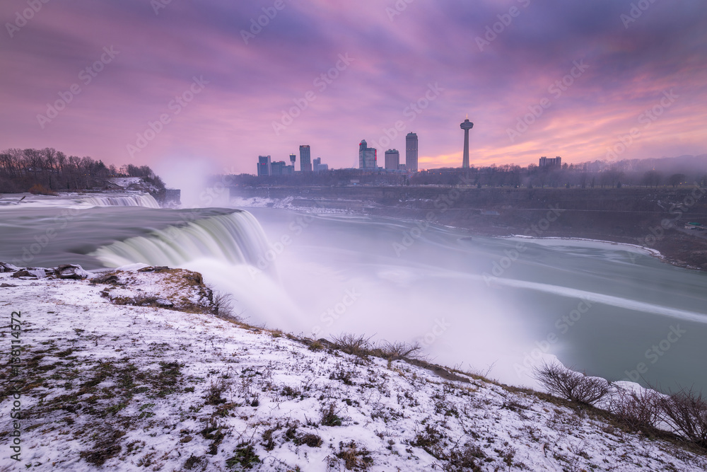 Niagara Falls Sunset