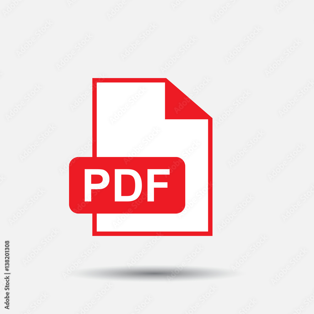 Adobe Pdf Icon Vector