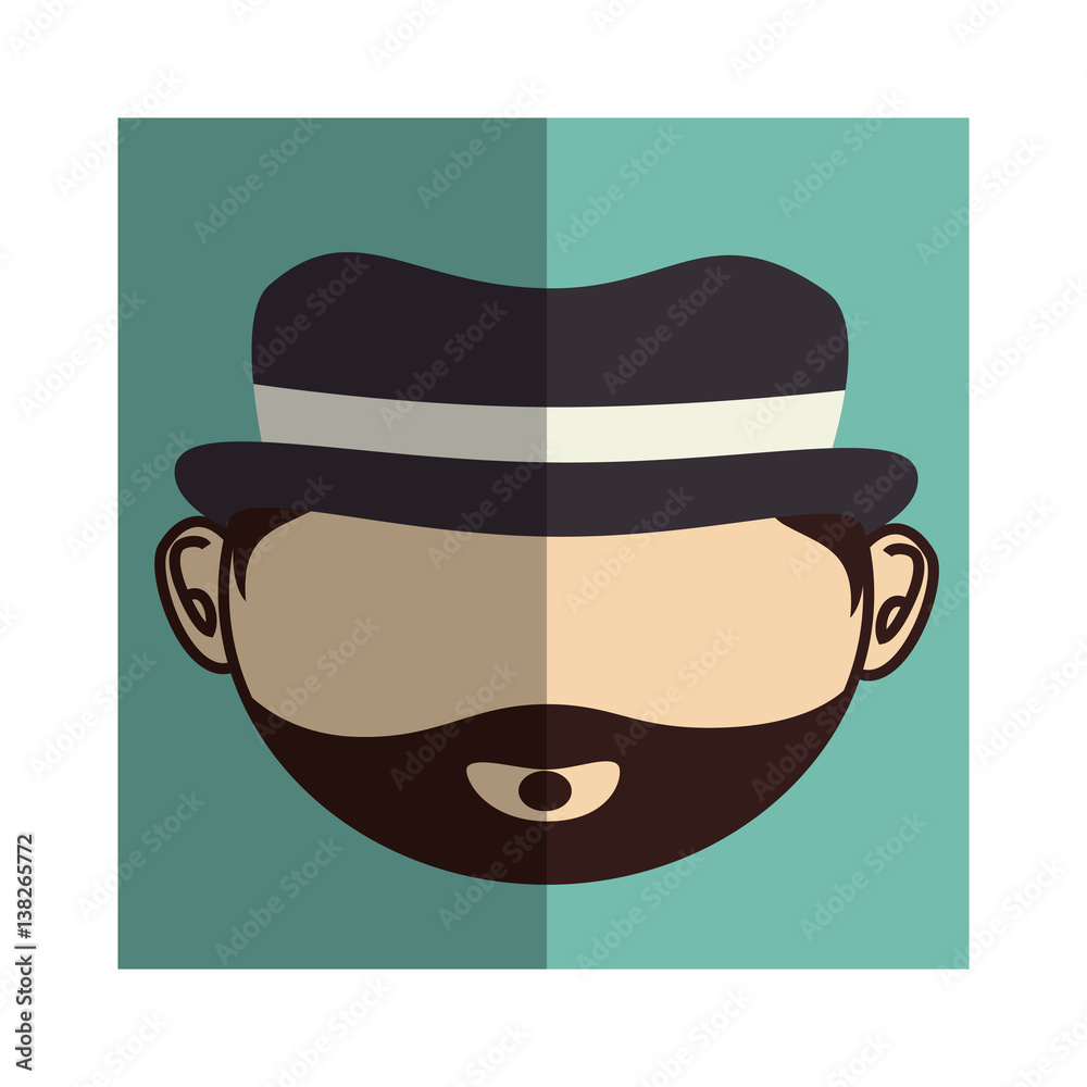 man asian face icon vector illustration design Stock Vector | Adobe Stock