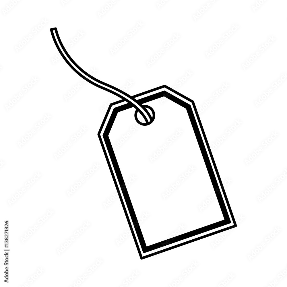 commercial tag product icon vector illustration design Stock Vector ...
