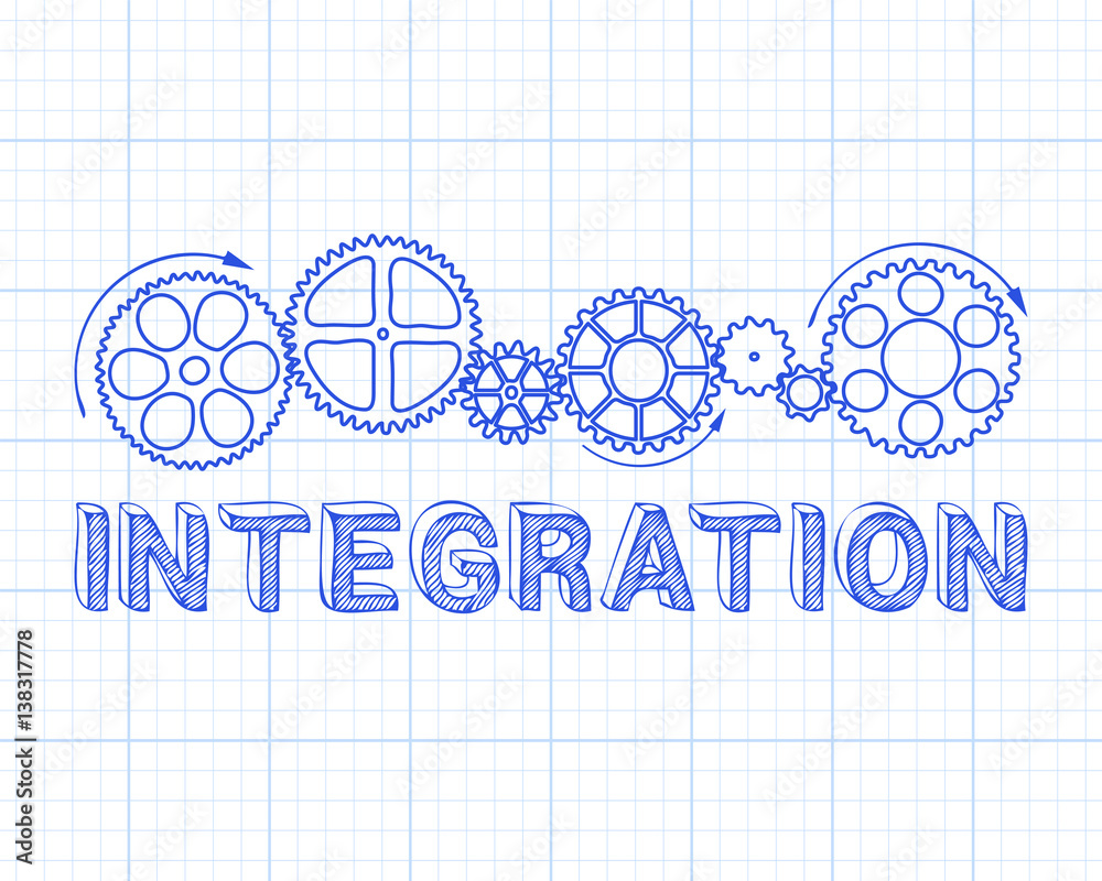 Integration Graph Paper Stock Vector | Adobe Stock