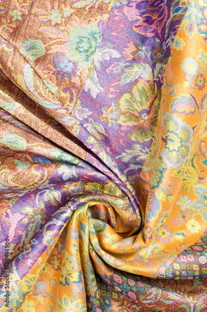Foto de brocade fabric texture do Stock | Adobe Stock