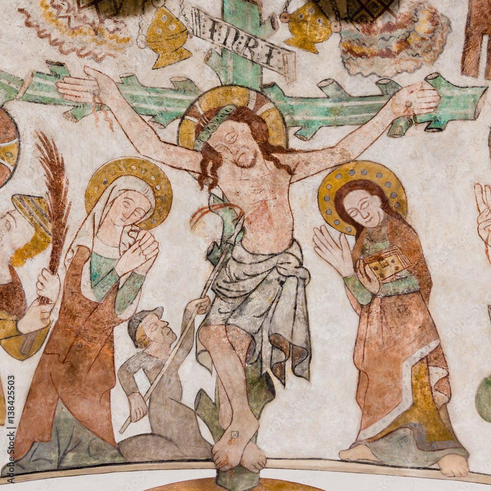 The crucifixion of Jesus on Good Friday Stock Photo | Adobe Stock