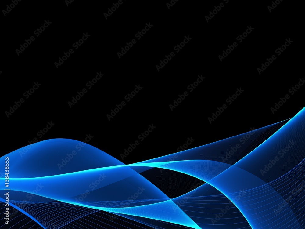 Abstract blue lines background Stock Illustration | Adobe Stock