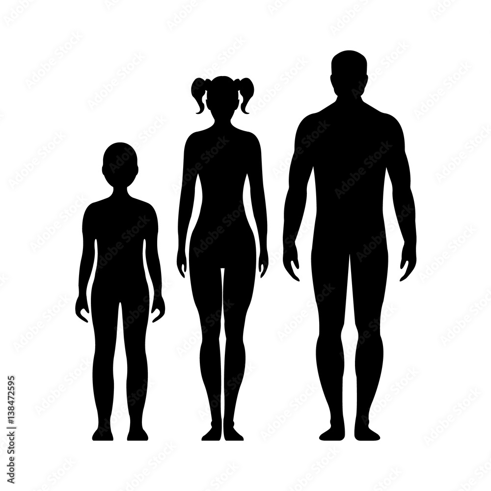 Generic Person Silhouette Vector