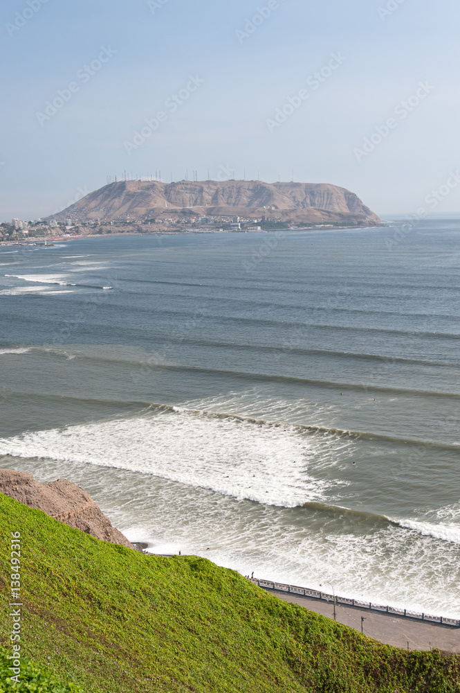Costa Verde in Lima, Peru Stock Photo | Adobe Stock