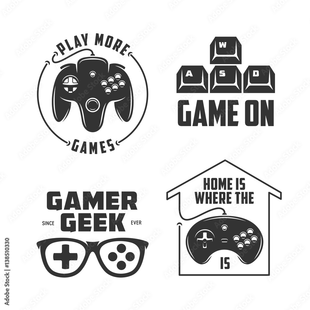 Retro Video Game Vector