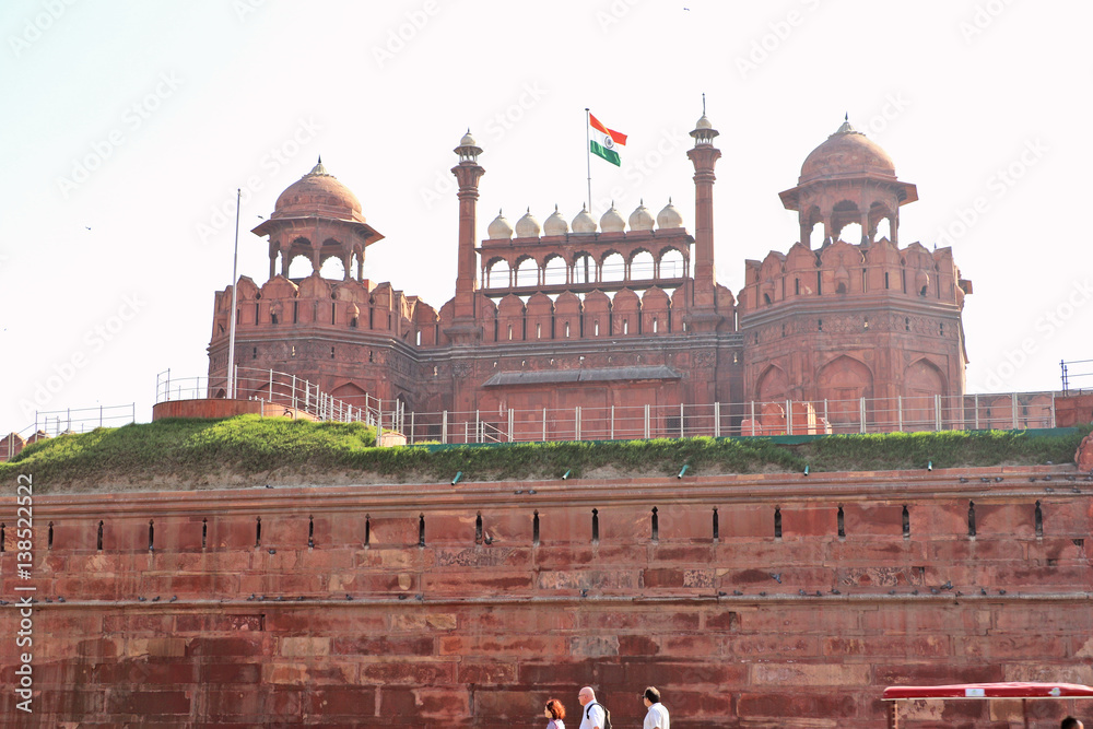 Red Fort, UNESCO world heritage site, a reminder of the magnificent ...