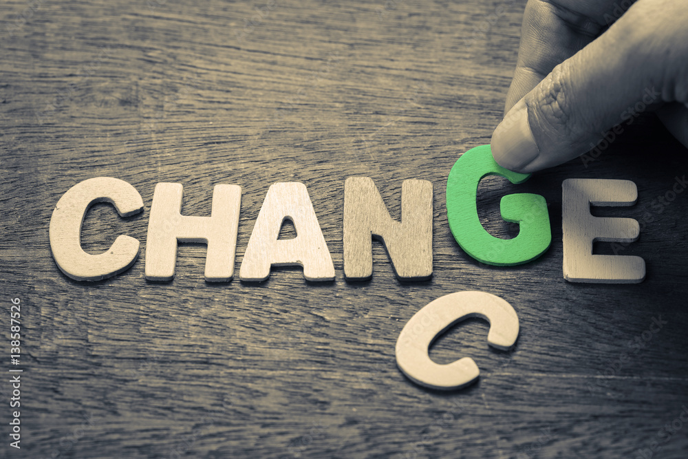 Change foto de Stock | Adobe Stock