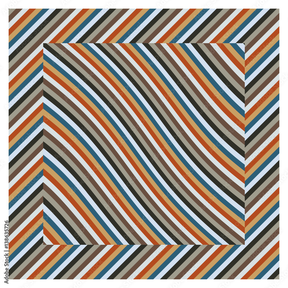 Graphic stripes on a colorful background Stock Vector | Adobe Stock