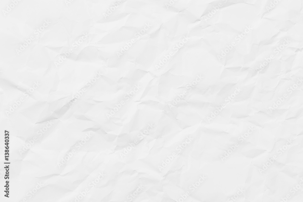 White paper wrinkled texture for background for your design Stock Photo ...