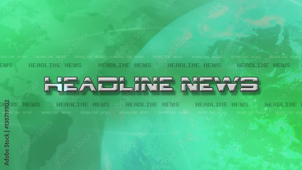 Breaking News 4K Animation - Lens Flare Text Flying in Transition ...