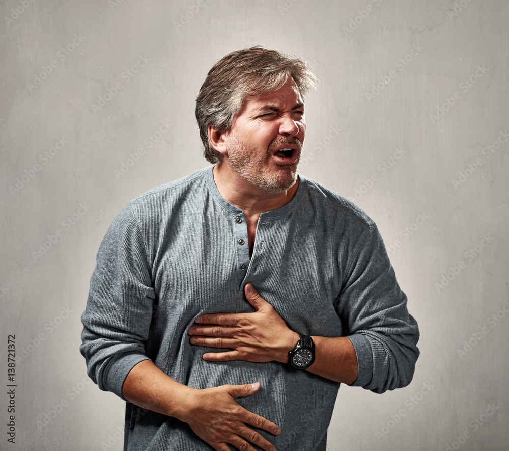 Awful man expression Stock-Foto | Adobe Stock