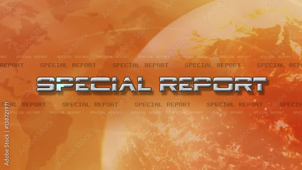 Breaking News 4K Animation - Lens Flare Text Flying in Transition ...
