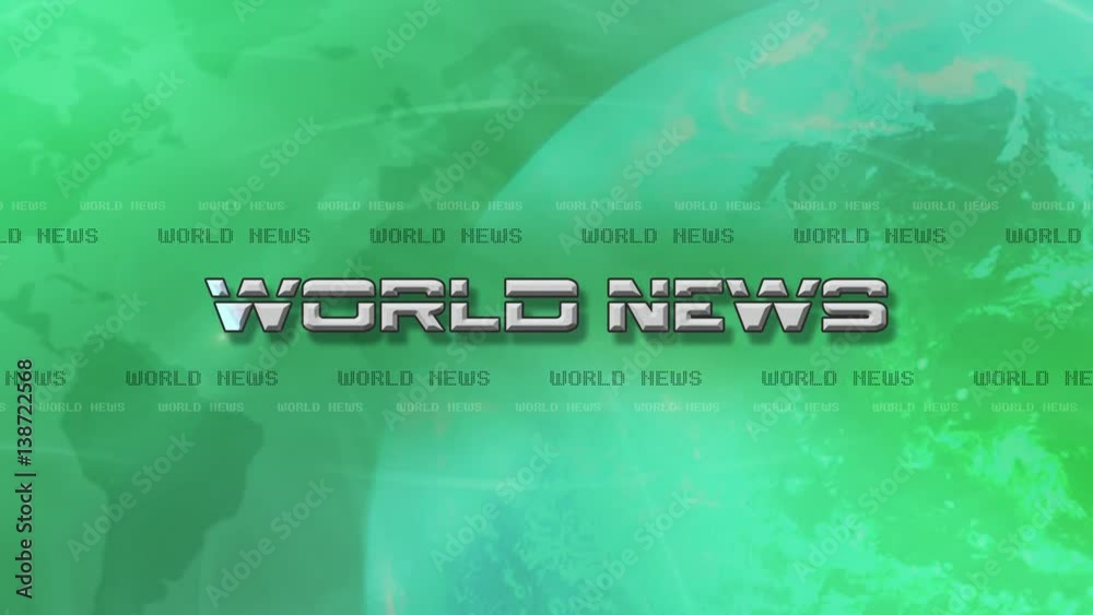 Breaking News 4K Animation - Lens Flare Text Flying in Transition ...