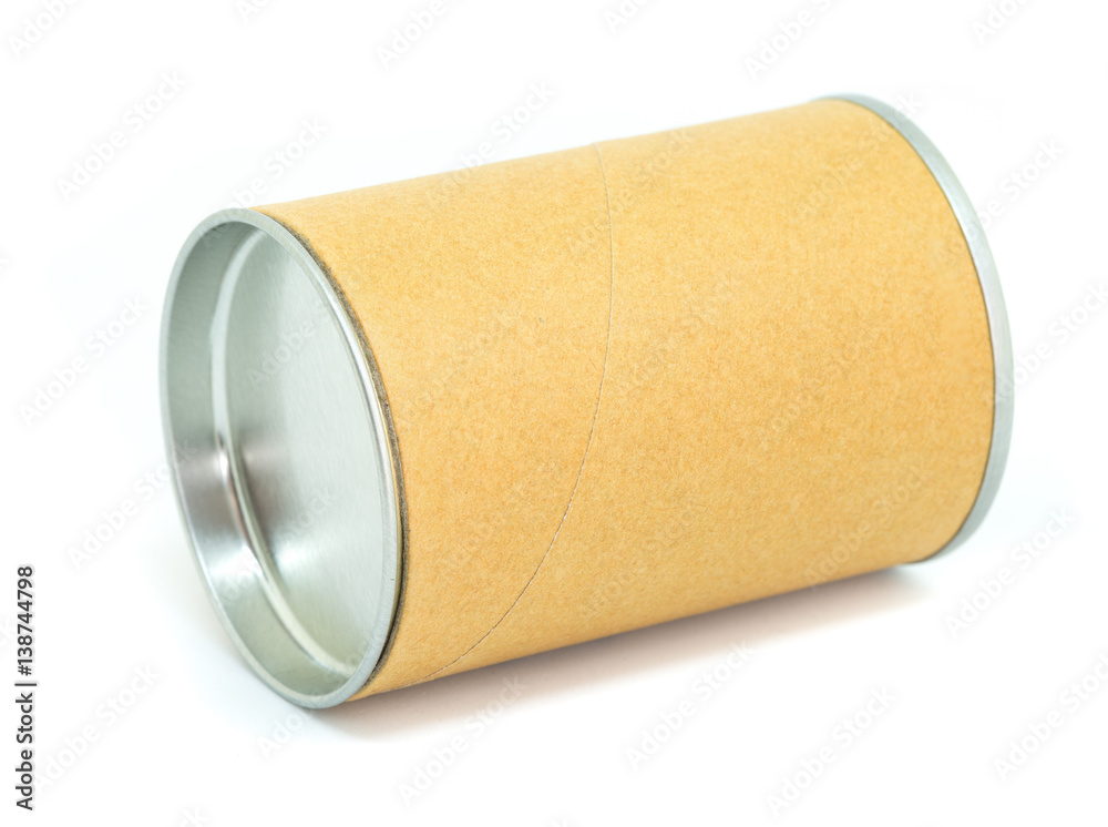 cylinder container isolated on white background Stock Photo | Adobe Stock