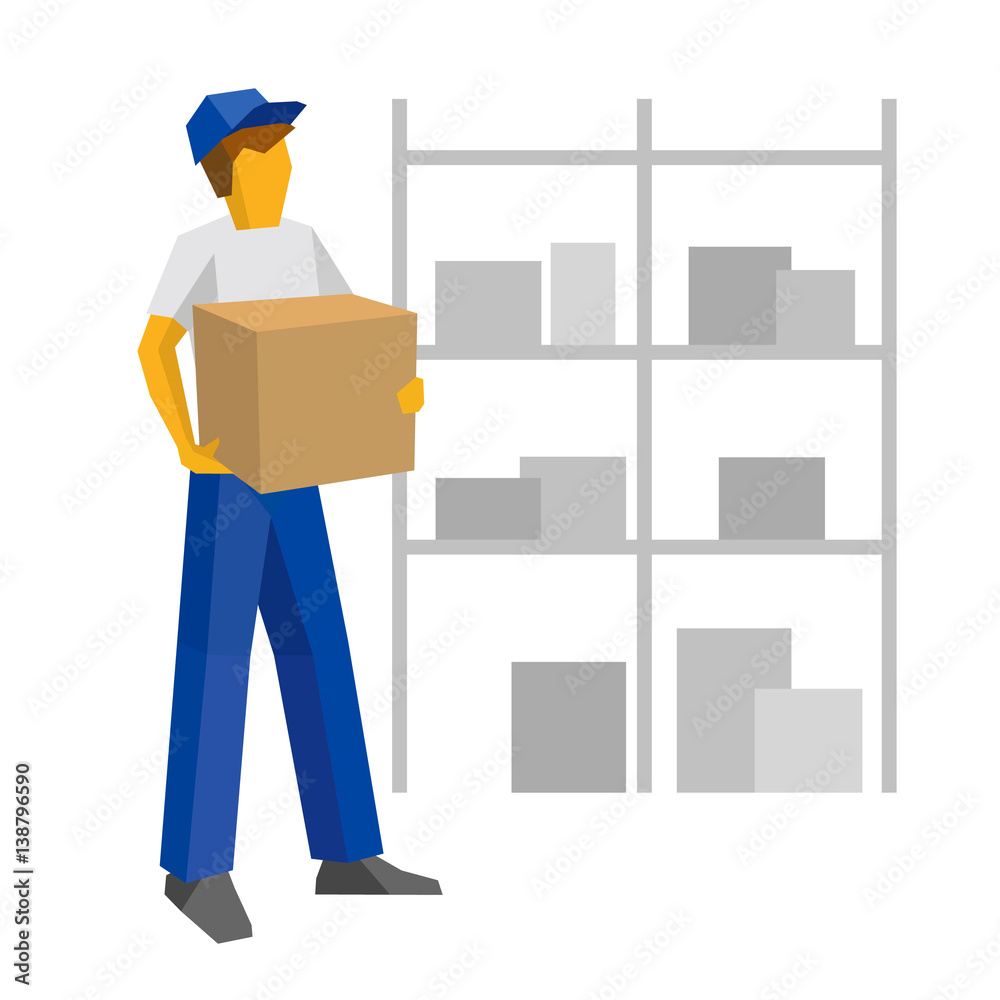 Package Delivery Clipart