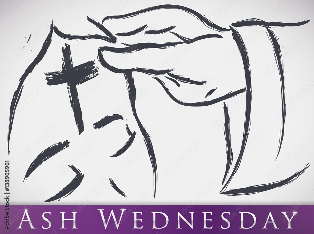Ash Wednesday Clipart