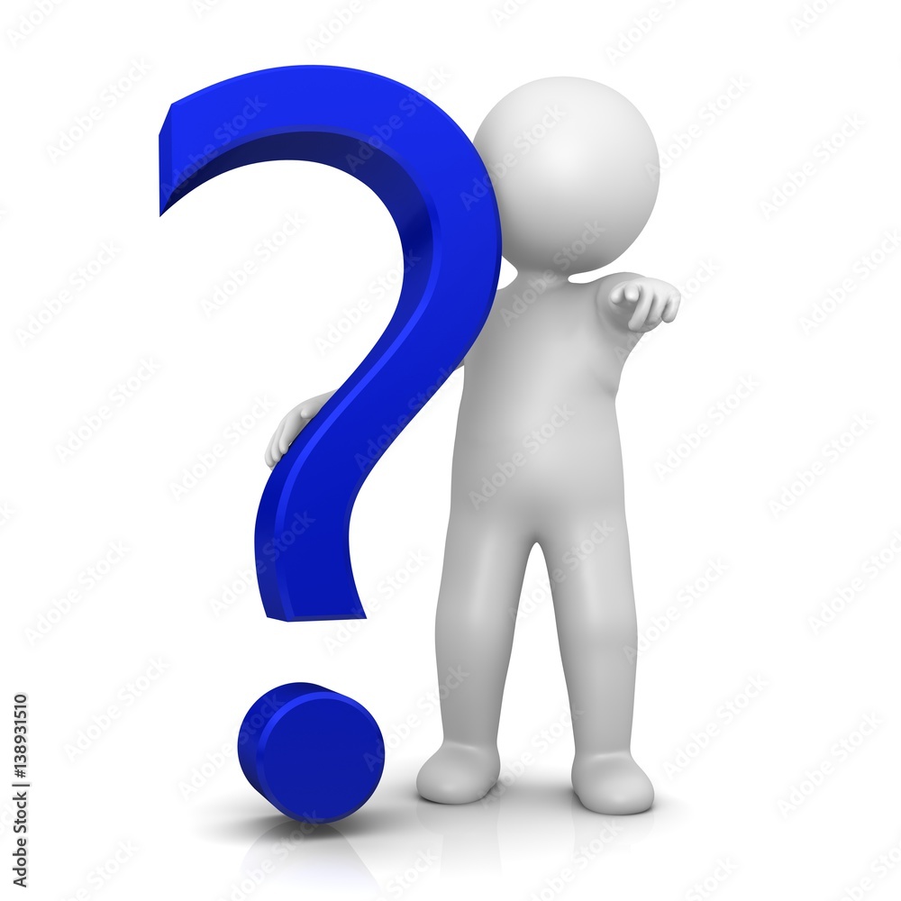 question mark stickman 3d blue isolated symbol business graphic ... question mark stickman 3d blue isolated symbol business graphic ...