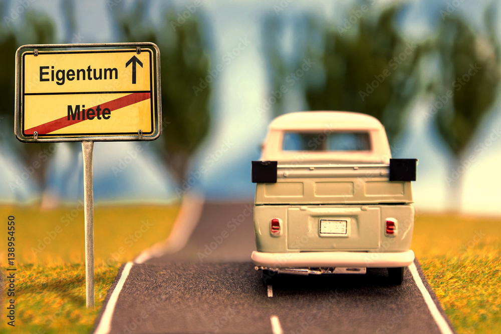 Schild 134 - Eigentum Stock Illustration | Adobe Stock