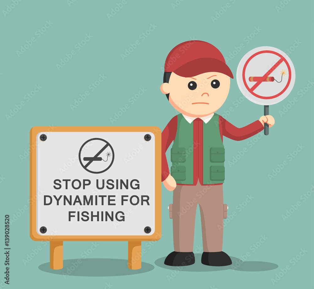 No Fishing Sign Clip Art