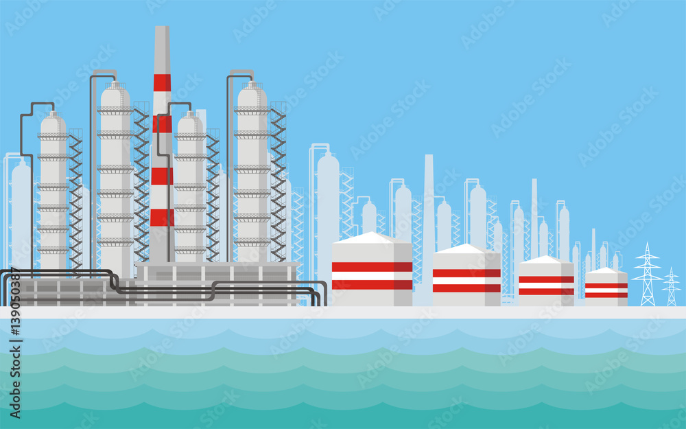 Industrial Vector Background