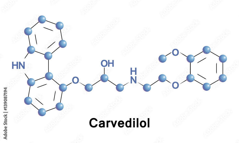 Carvedilol is a beta blocker used for treating mild to severe ...