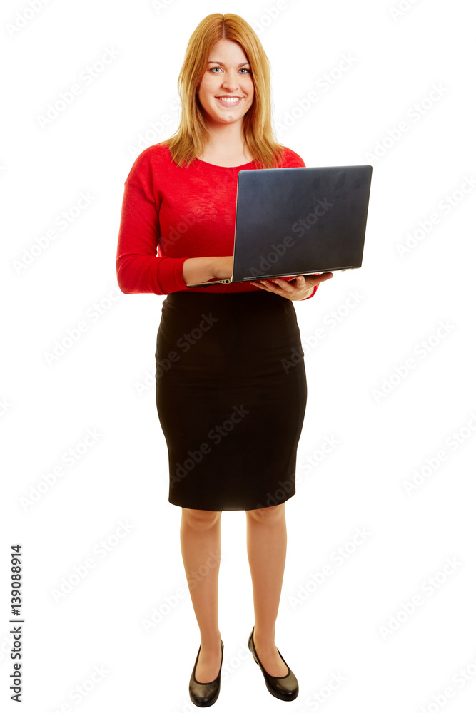 Frau im IT Beruf als Informatikerin Stock Photo | Adobe Stock