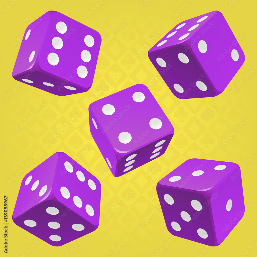 Casino Dice Clipart