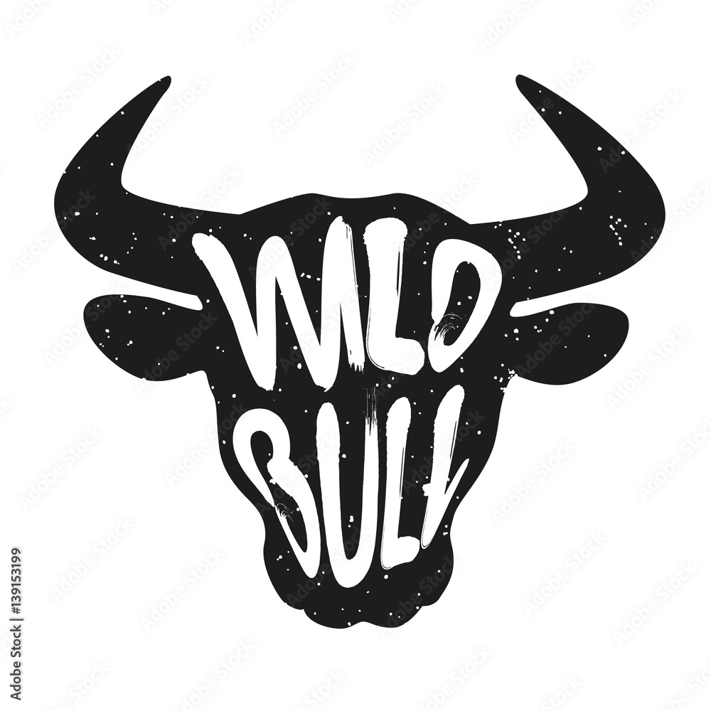 Wild Bull Vector