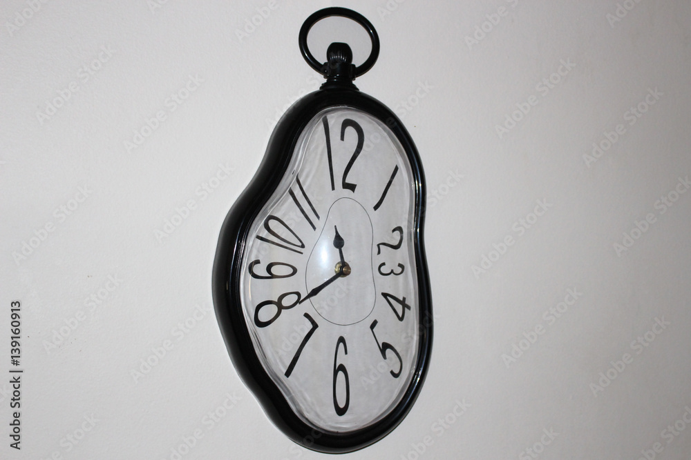 Melting Clock Drawing