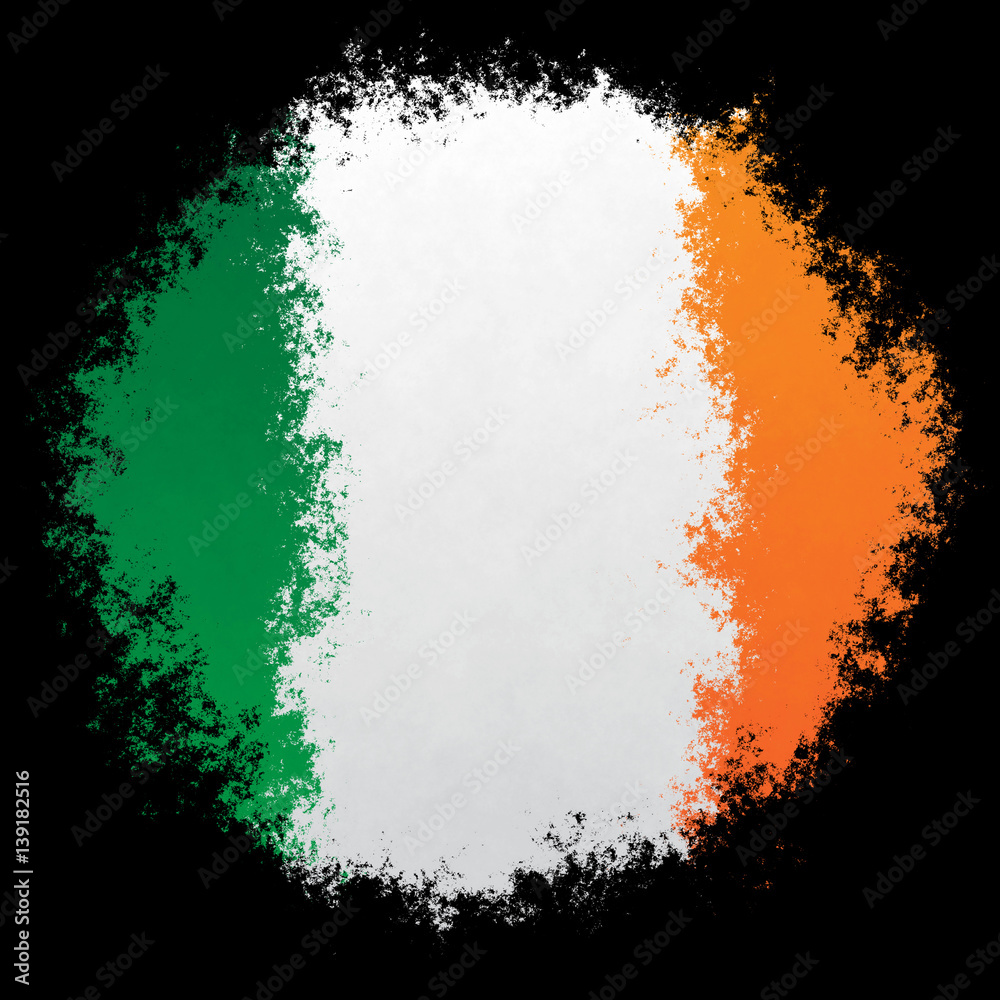 National flag of Ireland Stock Photo | Adobe Stock
