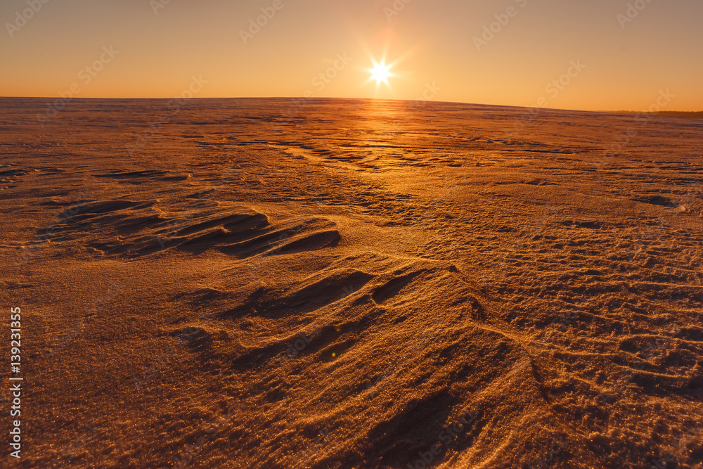 A Cold Is Mars Planet