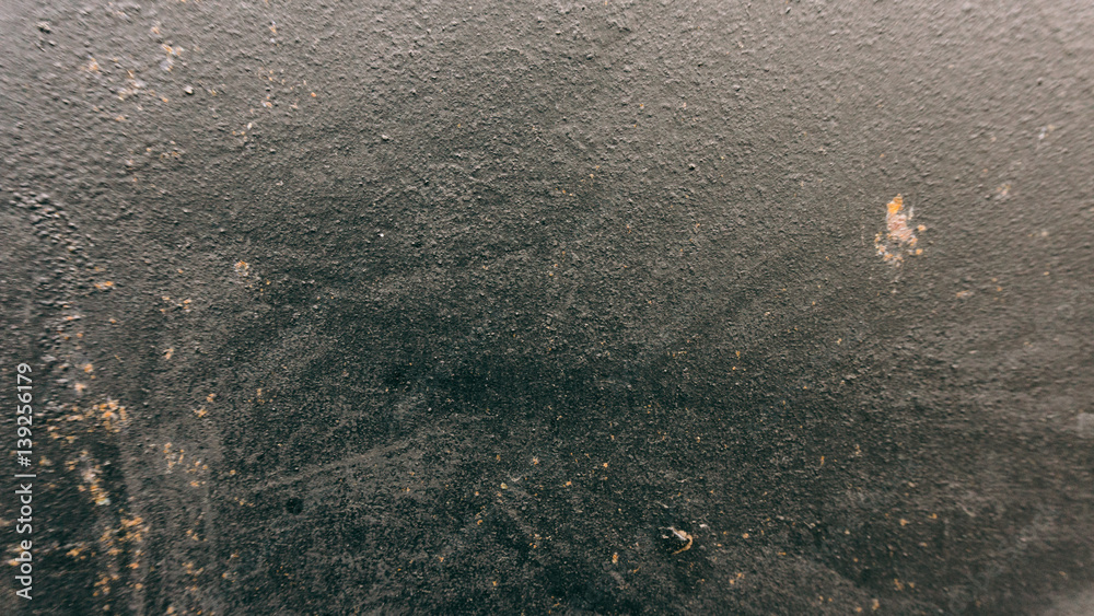 texture of rusty black metal. Close-up metal doors with corrosion Stock ...