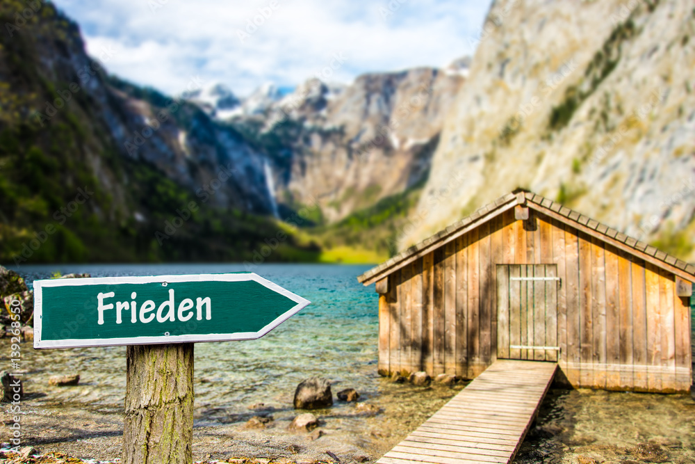 Schild 207 - Frieden Stock Illustration | Adobe Stock